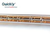 China Quartz Tubular Short Wave IR Heater High Watt Density Infrared Lamp Heater for sale