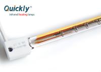 China Quartz Tubular Short Wave IR Heater High Watt Density Infrared Lamp Heater for sale