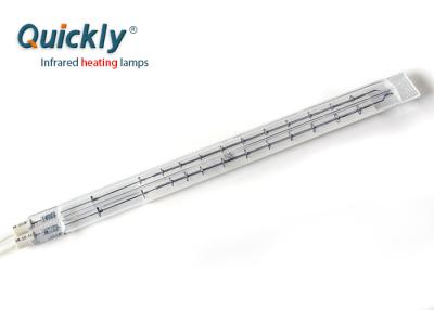 China Short Wave Infrared Quartz Tube Ceramic White Coating 180 Degree Reflector for sale