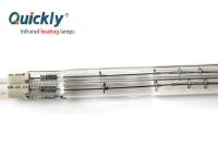 China 4000w Twin Tube Short Wave IR Heater High Purity Infrared Halogen Heater Lamps for sale