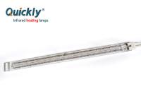 China 4000w Twin Tube Short Wave IR Heater High Purity Infrared Halogen Heater Lamps for sale