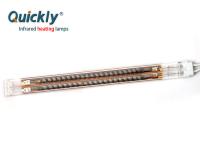 China 400v 1000w Carbon Quartz Infrared Tube Heating Elements Custom Coating Degree for sale