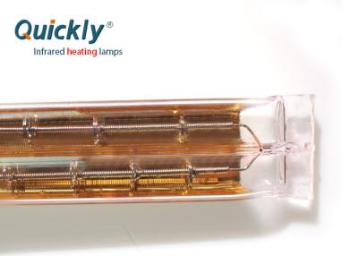 China Twin Tube Short Wave IR Heater Short Wave Ir Lamps For Powder Coating for sale