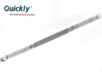 China Clear Tube Infrared Halogen Heater Lamps Fast Medium Wave Infrared Heating Element for sale