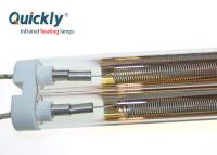 China Medium Wave Infrared Curing Lamp Halogen Infrared Heater High Efficiency for sale
