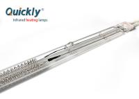China 3000W Fast Medium Wave Quartz Infrared Heater Lamps Infrared Lamp Heater for sale