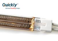 China Quartz Tube Halogen Fast Medium Wave IR Heater Customized With Tungsten Filament for sale