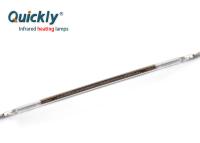 China Quartz Halogen Lamps For Textile Embossing Infrared Carbon Fiber Heater for sale