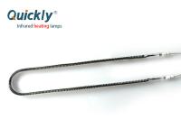China U Shape Carbon Fiber Quartz Infrared Tube Heating Elements For Various Industry for sale