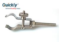 China Quartz Tube IR Heater Accessories Ir Heater Grey Metal Clamps Holders for sale