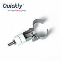 China 23*11 33*15mm IR Heater Accessories Twin Tube Infrared Heater Mounting Clips for sale