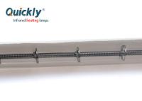 China U Shape Quartz Halogen Infrared Heater Lamps / 2500W Halogen Heat Lamp 400V for sale