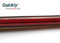 China Customized Short Wave IR Heater Quart Tube Industrial Infrared Heating Lamp for sale