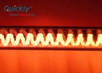 China Quartz Halogen Lamps For Textile Embossing Infrared Carbon Fiber Heater for sale