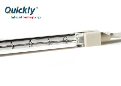 China SK18 Ceramic Ends IR Heater 10*880mm Infrared Quartz Tube for sale