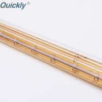China 23*11mm 480v 6000w Golden Twin Short Wave Heat Lamp for sale