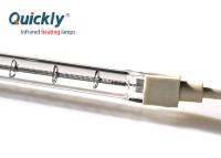 China Gold Coating 1500w Infrared Heating Lamp CE certificate for sale