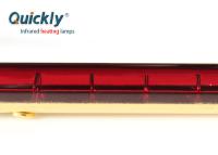 China 220v Red Ruby Short Wave Infrared Heater Tungsten Filaments for sale