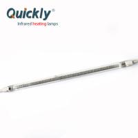 China Glass Industry Fast Medium Wave Quartz Infrared Emitters Single Tube for sale