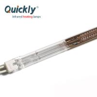 China 1.4um 2.0um Quartz Tube Fast Medium Wave IR Heater Gold Coating for sale