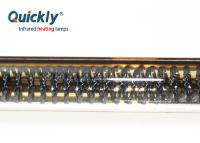 China 480v 2000w Carbon Infrared Quartz Tube Custom Coating Degree for sale