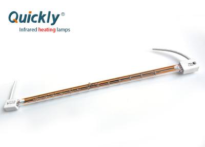 China Long Single Tube Infrared Quartz Heaters For Solar Cell 330Mm 110v 900w for sale
