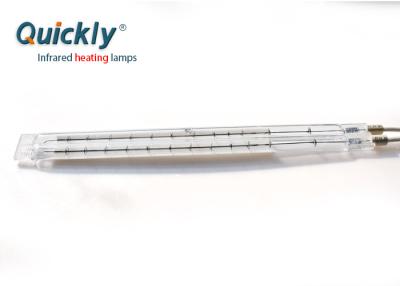 China Twin Tube Short Wave IR Heater Infrared Halogen 380V 11kw For PV Solar Industry for sale