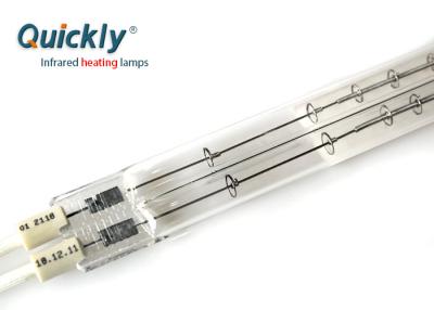 China Twin Tube Infrared Halogen Heater Lamps 80V 1670w For PECVD Furnace for sale