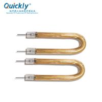 China Gold Finish 750V Infrared Heating Lamps For Scientific Research for sale
