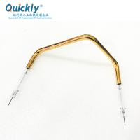 China Gold Finish 750V Infrared Heating Lamps For Scientific Research for sale