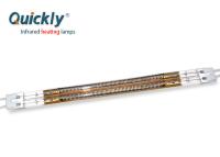China 380V 2000W Golden Carbon Infrared Emitter For Glass Fiber Products Drying for sale
