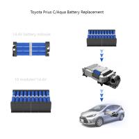 China Car Toyota Vitz Hybrid Battery Replacement Ni-MH 14.4V 6.5AH for sale