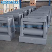 China ISO 13733 Type 4R 4 Rollers Universal Fairleads With Upper Roller Ship Towing Equipment for sale
