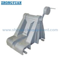China JIS F2031 Ship Mooring Equipment Roller Pawl Type Chain Cable Stopper for sale