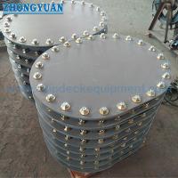 China JIS F 2304 Type B Flush Multi Bolt Oval Manhole Marine Outfitting for sale