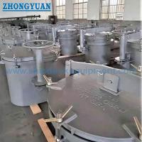 China JIS F2320 Type B Horizontal Opening Cargo Oil Tank Hatch Cover Marine Outfitting for sale