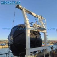 China 2.5–16T Hydraulic Fender Crane | Rubber Fender Davit for Ship Deck Equipment for sale