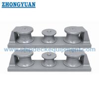 China Marine Three Roller Chock | Casting Steel Roller Chock for Ship Mooring for sale