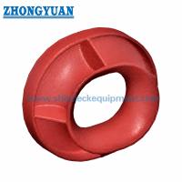 China Bulwark Mounted Panama Chock JIS F 2017 Type BP Steel Plate Fabricated for sale
