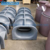 China JIS F 2017-1982 Type AC Deck Mounted Casting Steel Panama Chocks Ship Mooring Equipment for sale