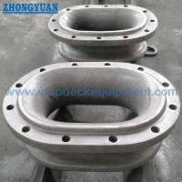 China Bulwark Bolted Casting Steel Mooring Chock | CB 34-76 Type B Ship Mooring Equipment for sale