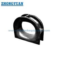China Deck Mounted Closed Mooring Chock | Cast Steel Rope Guide for Ship Mooring (JIS F 2005) for sale