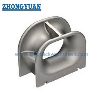 China Deck Mounted Steel Plate Fabricated Panama Chock | JIS F 2017 Type AP for Ship Mooring for sale