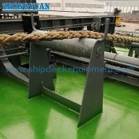 China Mid-Deck Inboard Horizontal Roller Fairlead | CB/T 435 Type B for Ship Mooring Rope Support for sale