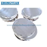 China Polished Stainless Steel Button Chock | Mirror Polished Mooring Rope Guide for Inland, Yacht and Workboat Mooring for sale
