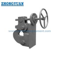 China Screw Type Anchor Chain Releaser | Watertight Cable Clench for Ship Deck and Bulkhead Installation (CB 289-81) for sale