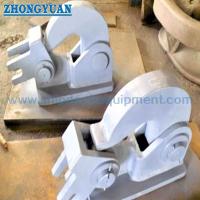 China Screw Type Anchor Chain Releaser | Watertight Cable Clench for Ship Deck and Bulkhead Installation (CB 289-81) for sale