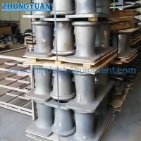 China Cast Steel Large Double Bitt Bollard | ASTM A27-70-36 for Inland Barge Mooring for sale