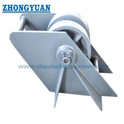 China Anchor Chain Roller Wheel for Ship Deck Chain Guide | CB/T 290 for sale