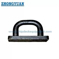 China Welded Marine Oval Eyeplate for Shipboard Connections | JIS F 3410-1999 Type D for sale